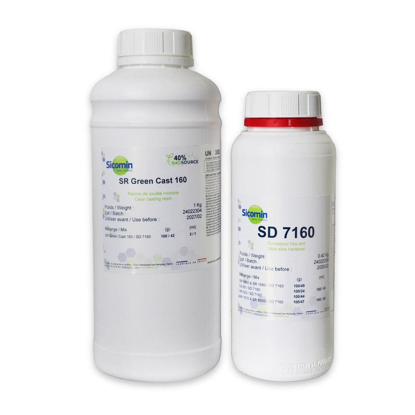 Sicomin résine époxy – Mon plateau de bois